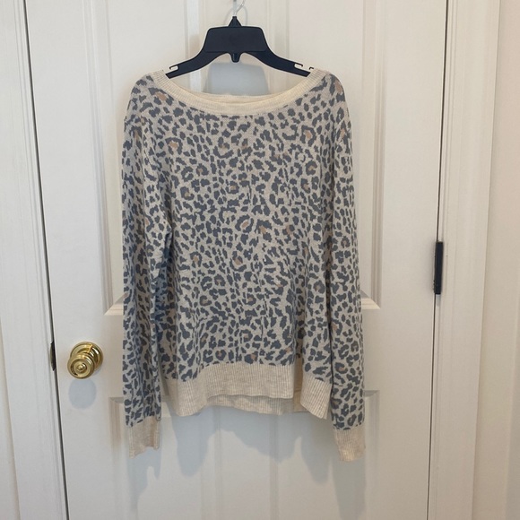 Fate | Sweaters | Fate Spotted Leopard Print Sweater | Poshmark